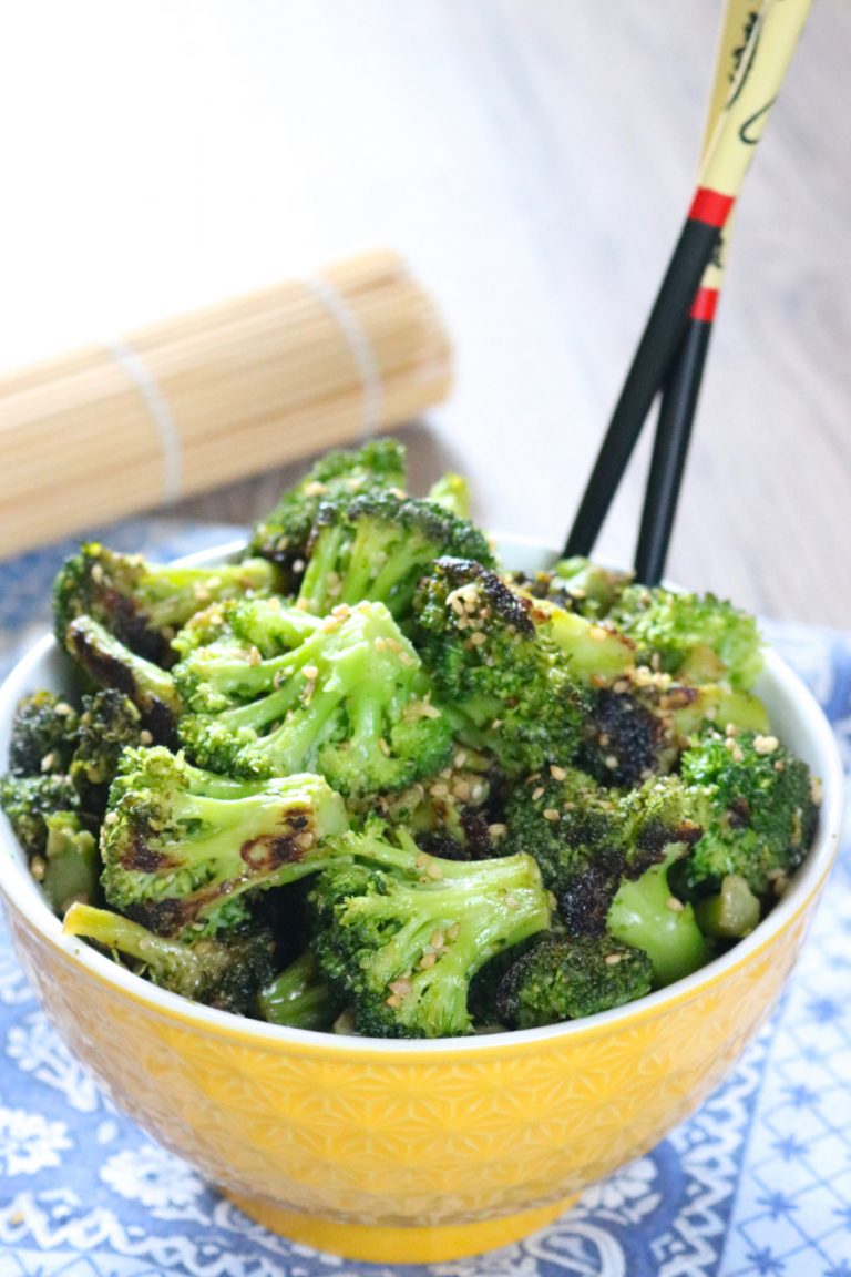 Sesame Ginger Broccoli - Eat Something Delicious