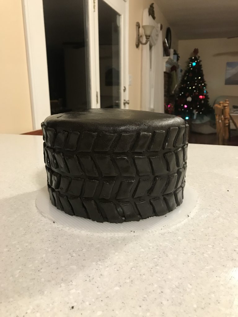 Allen's Tire Birthday Cake - Eat Something Delicious