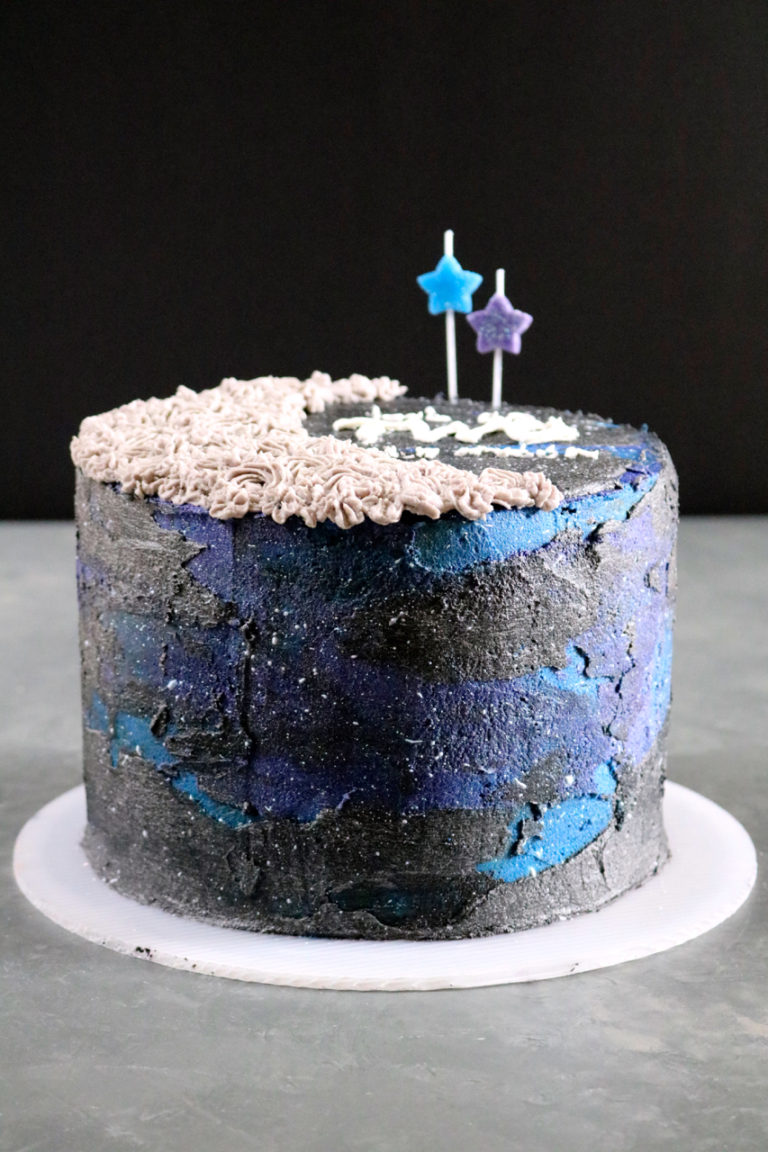 "TWO the Moon" 2nd Birthday Cake - Eat Something Delicious