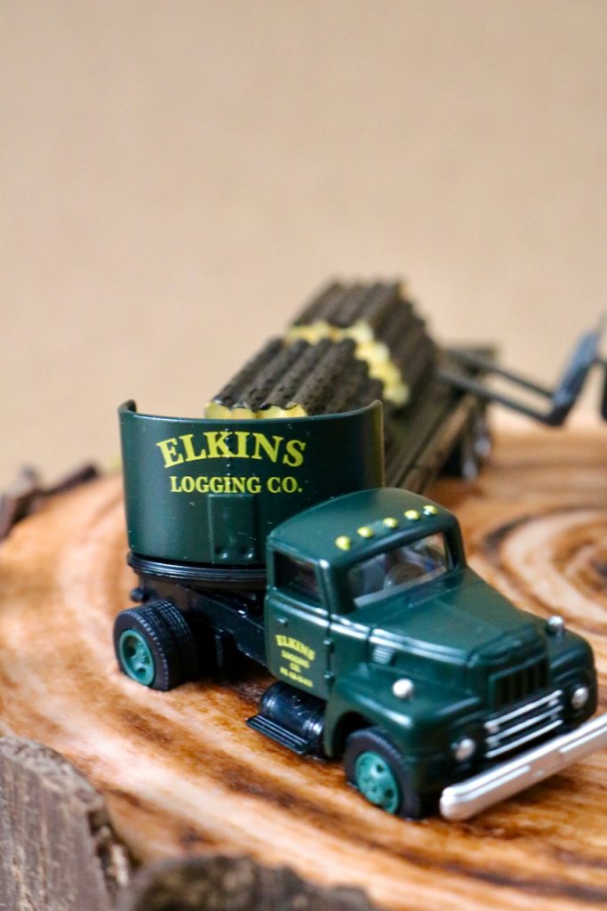 Logging Truck Scene Birthday Cake - Eat Something Delicious