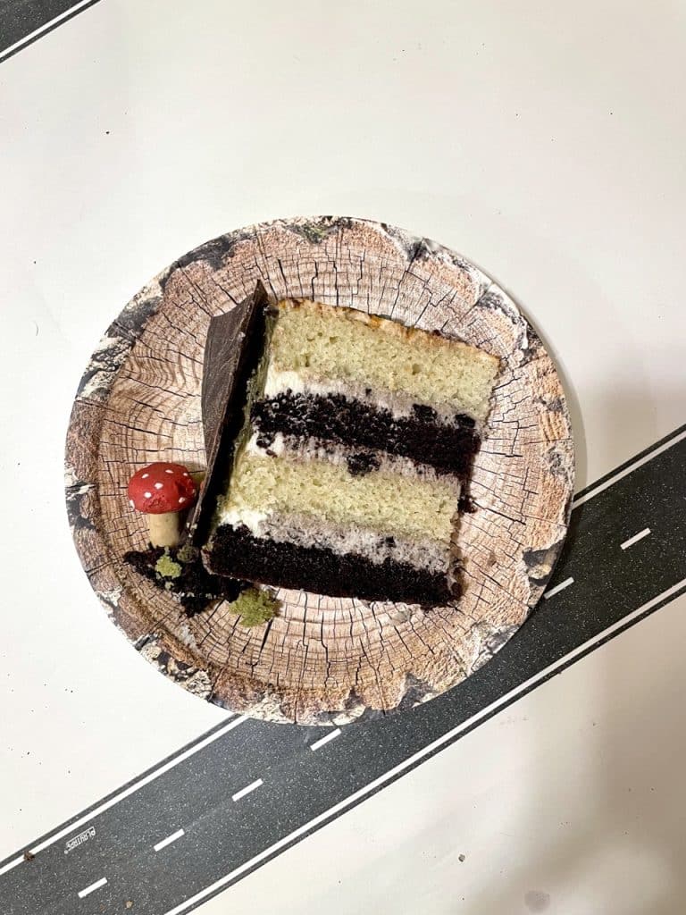 Logging Truck Scene Birthday Cake - Eat Something Delicious